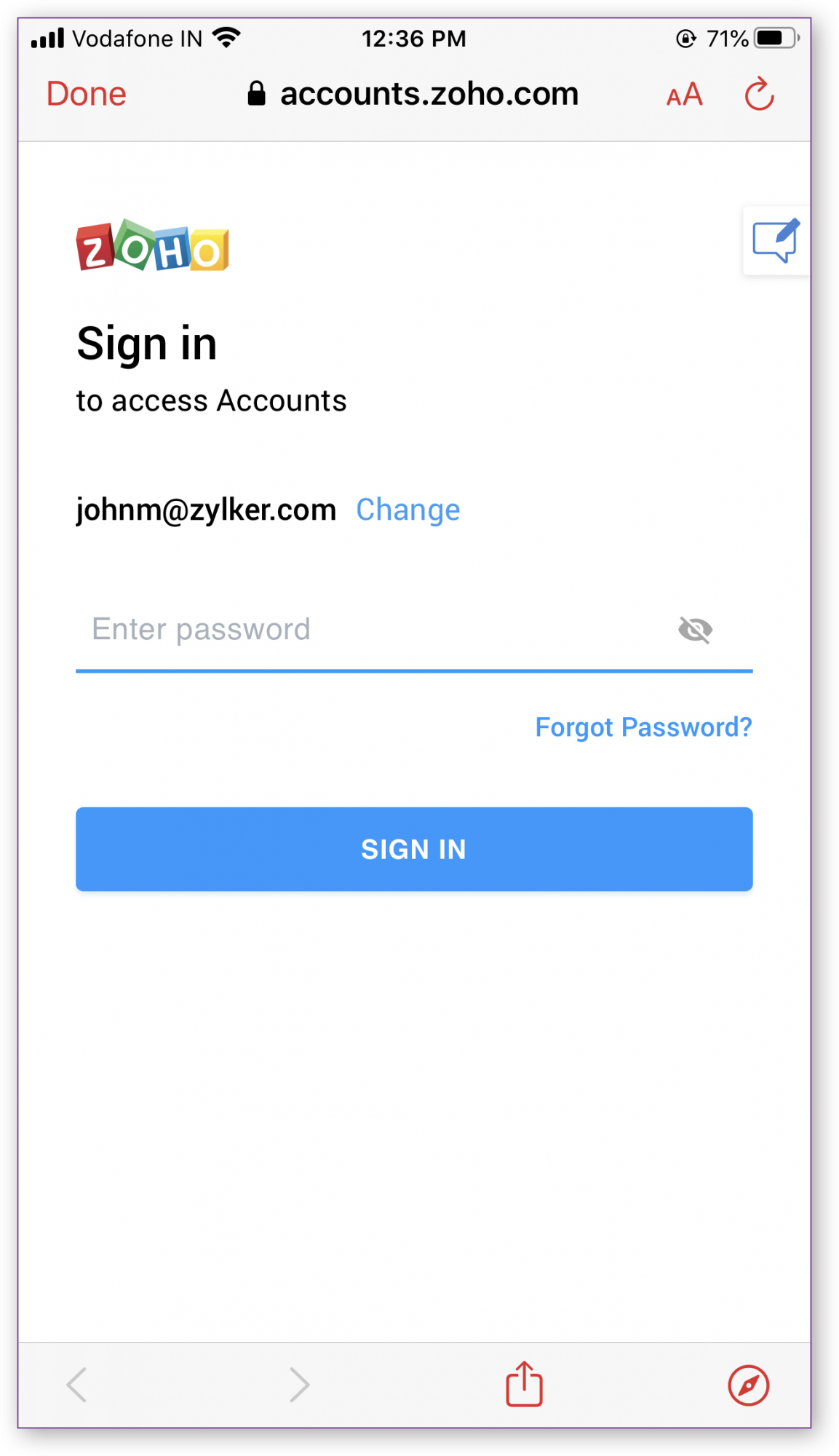 Zoho Analytics App for iPhone l Zoho Analytics Help