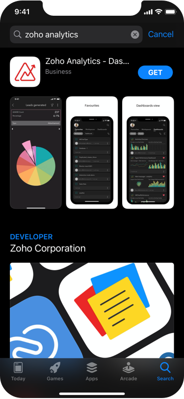 Zoho Analytics Dashboards For Iphone Zoho Analytics Help
