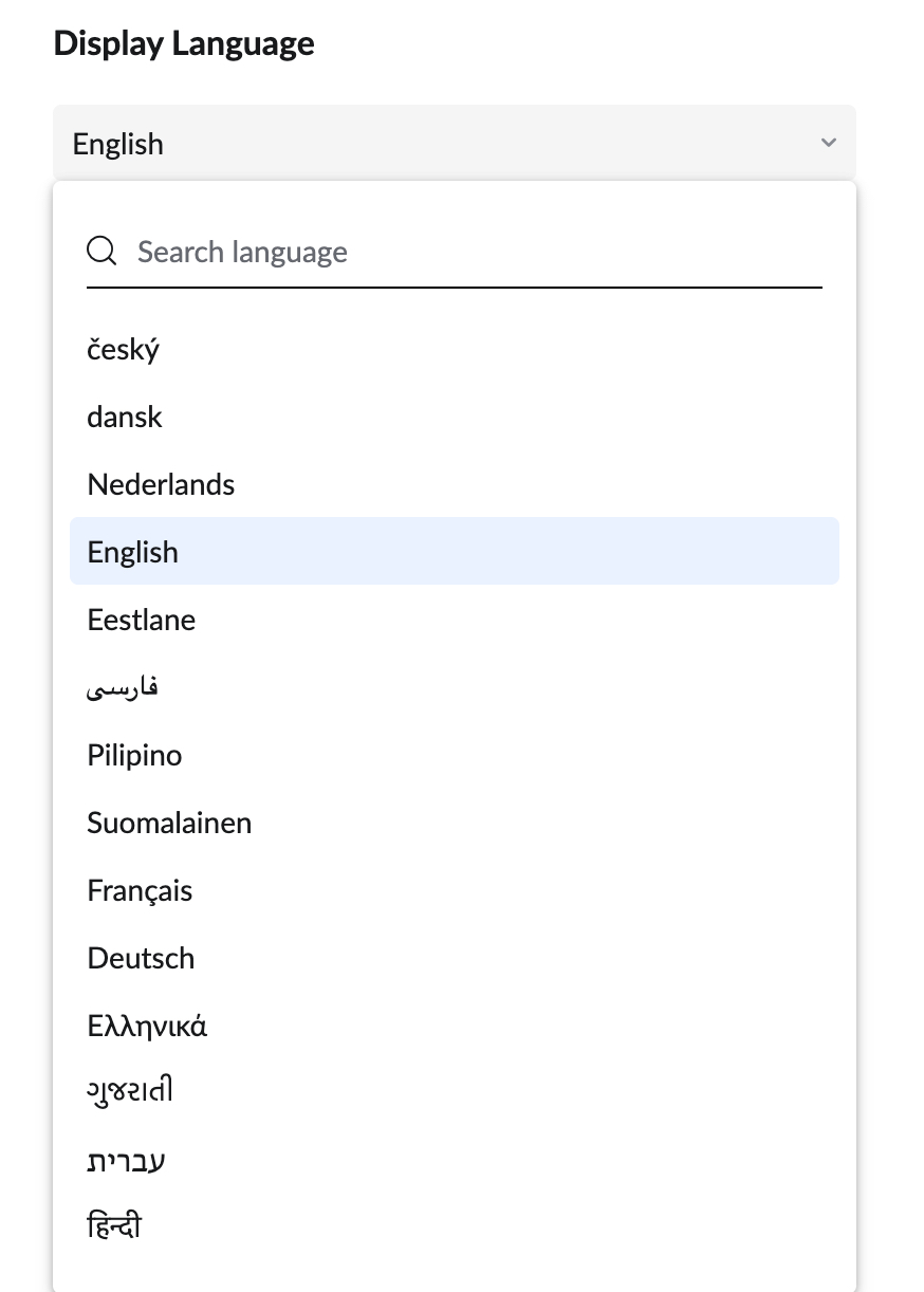 Change System and Appearance Settings of your Zoho Mailbox