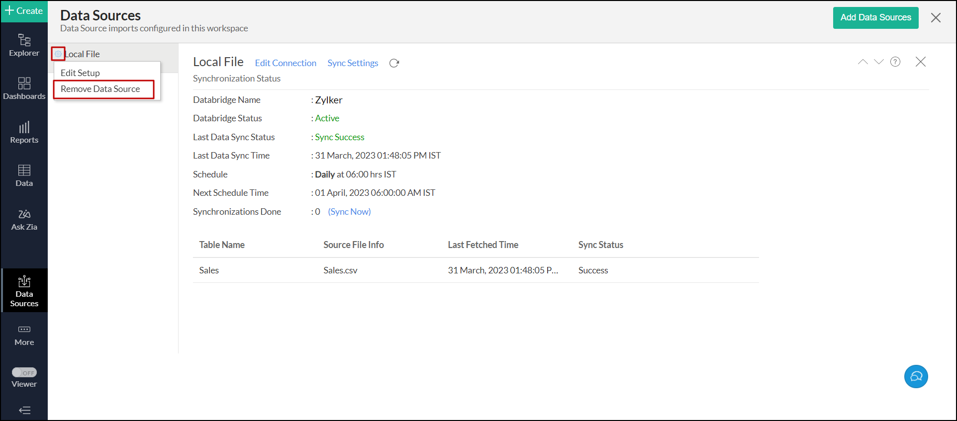 Import from Large CSV | Analytics Plus Cloud