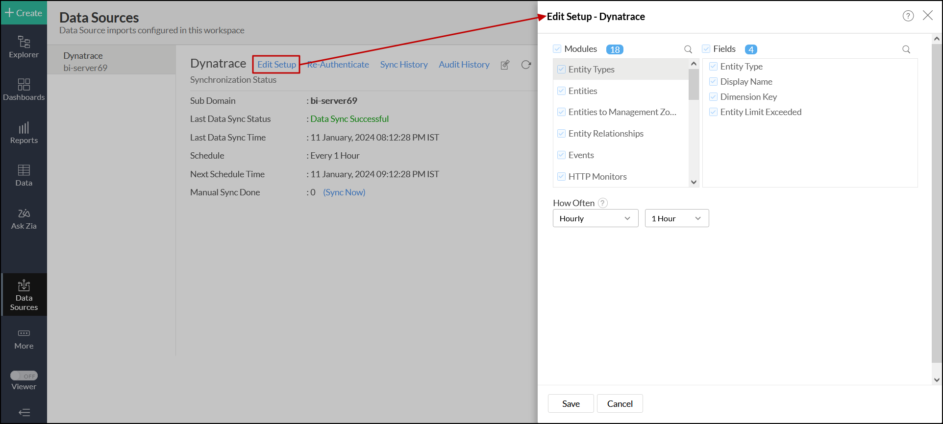 Integration with Dynatrace | Analytics Plus