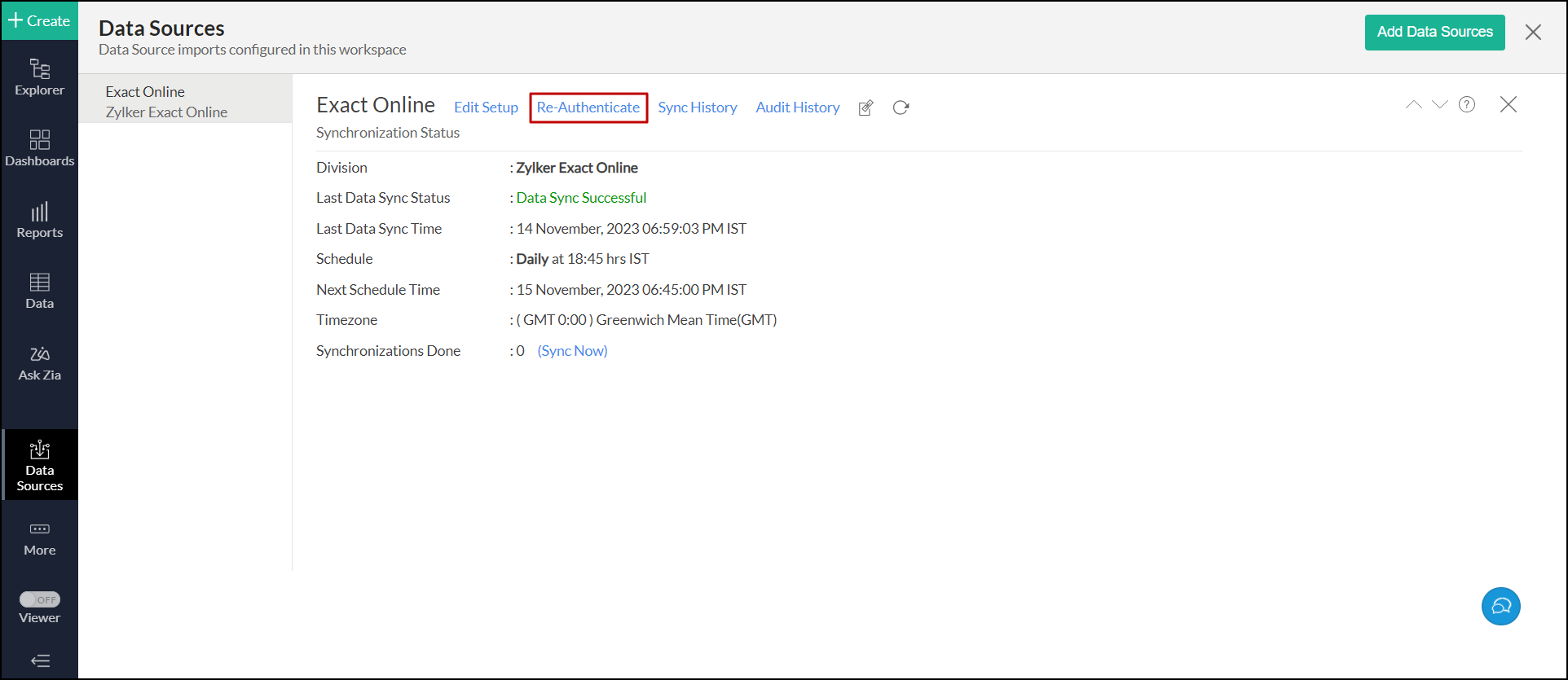 Integration with Exact Online | Analytics Plus Cloud