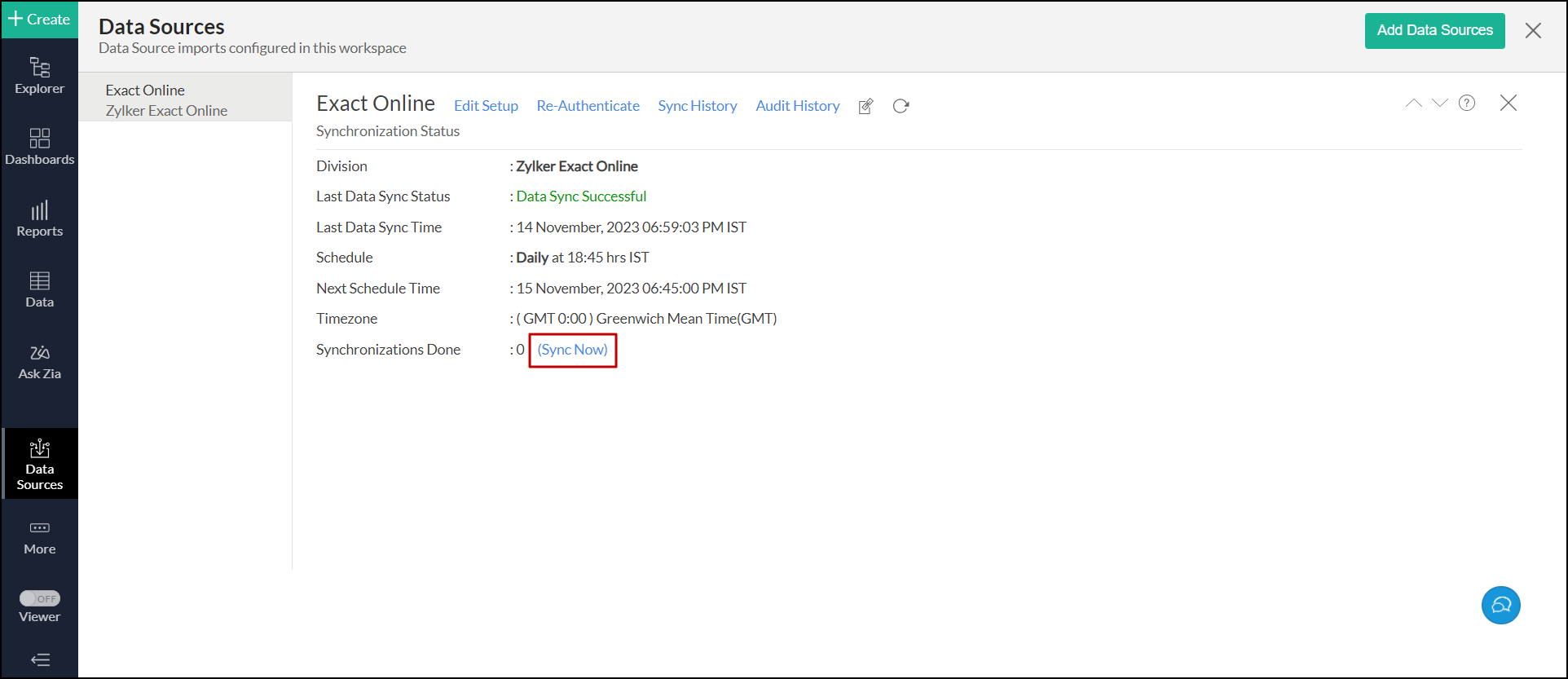 Integration with Exact Online | Analytics Plus Cloud