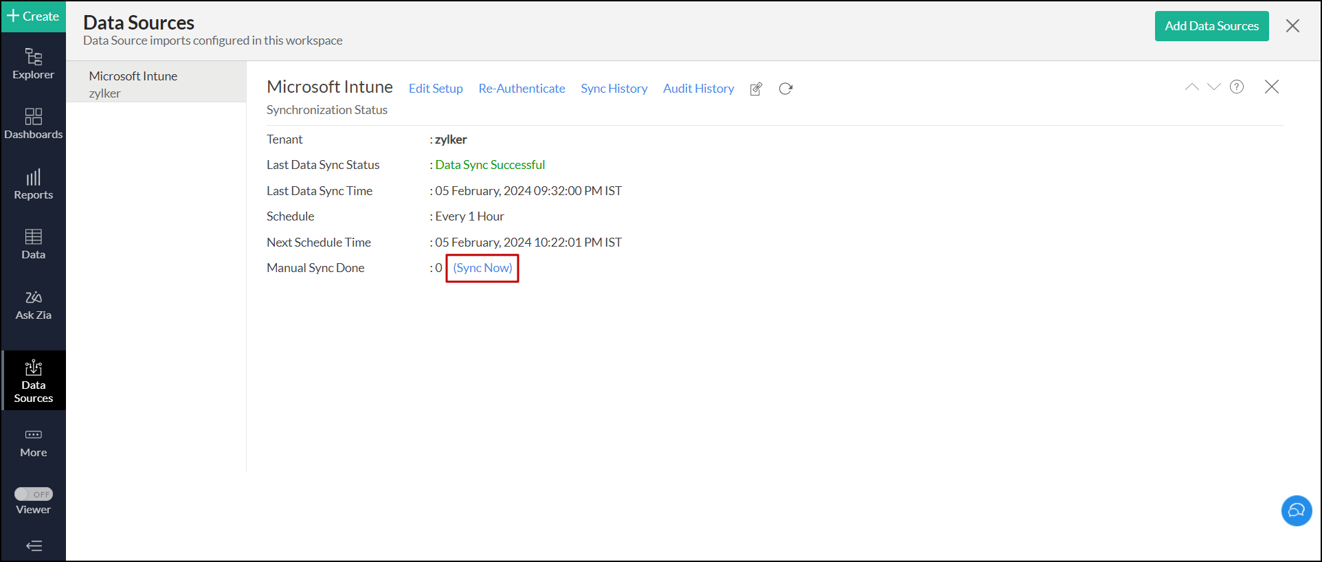 Integration with Microsoft Intune | Analytics Plus Cloud