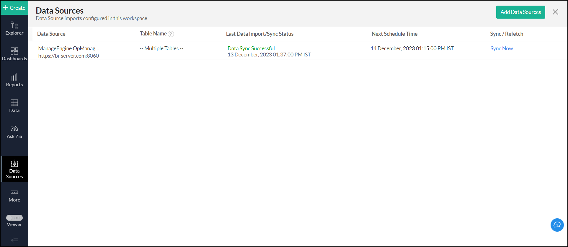 Integration with OpManager MSP | Analytics Plus Integration with OpManager MSP | Analytics Plus
