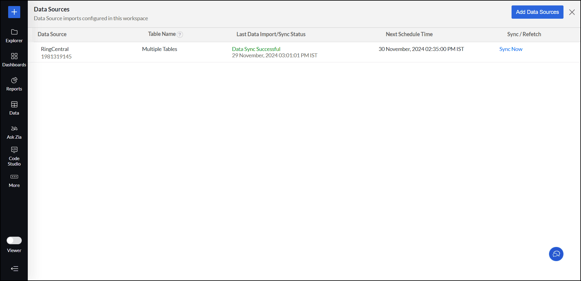 Integration with RingCentral | Analytics Plus Cloud