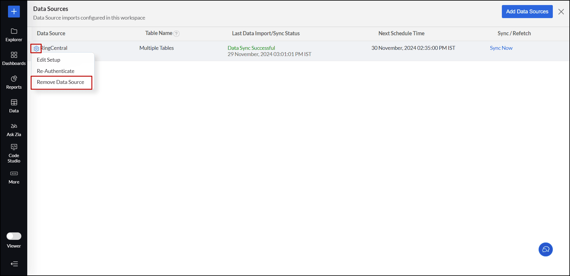 Integration with RingCentral | Analytics Plus Cloud