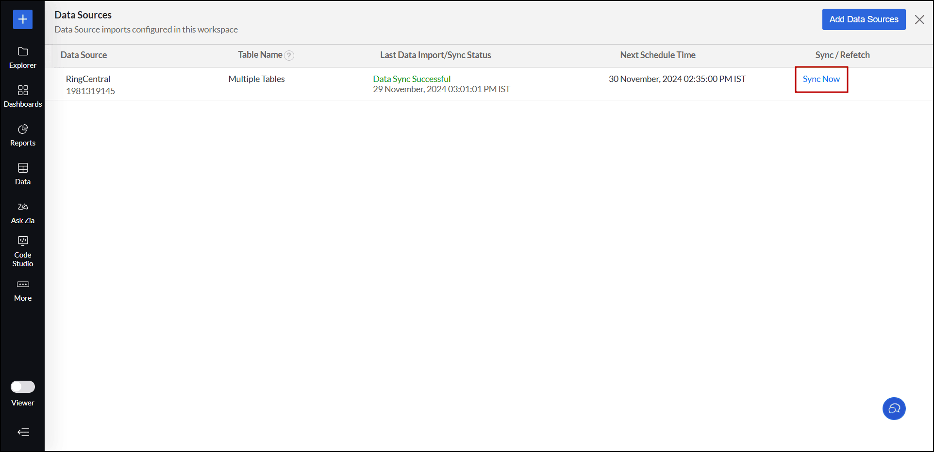 Integration with RingCentral | Analytics Plus Cloud