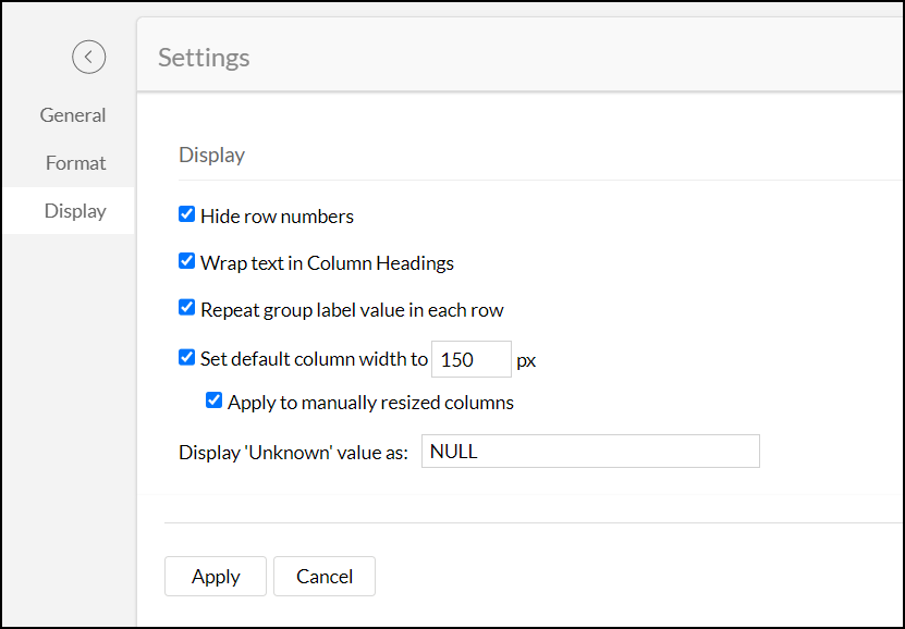 Customizing Summary Views | Analytics Plus Cloud