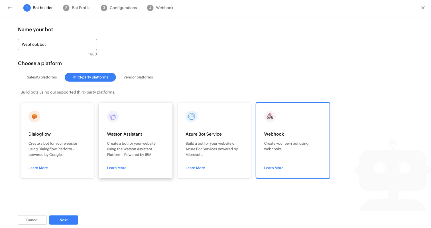 Webhook Authentication In Zobot