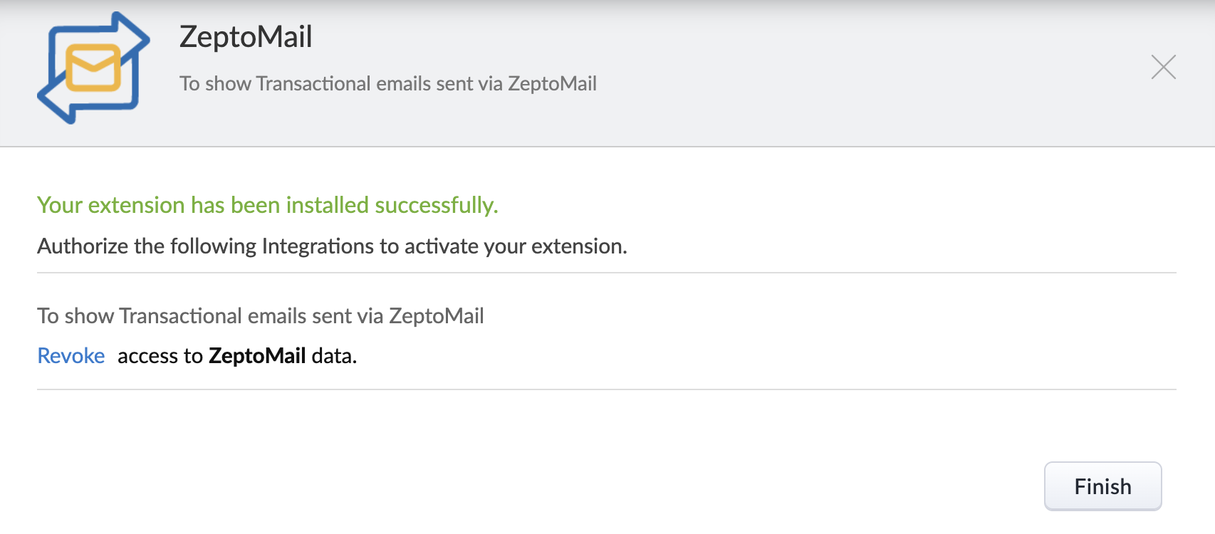 ZeptoMail plugin for Zoho CRM