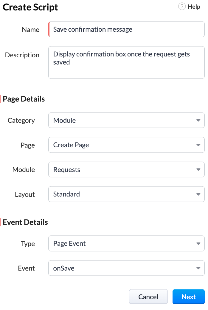 Client Script - Use Cases - Manufacturing| Online Help - Zoho CRM