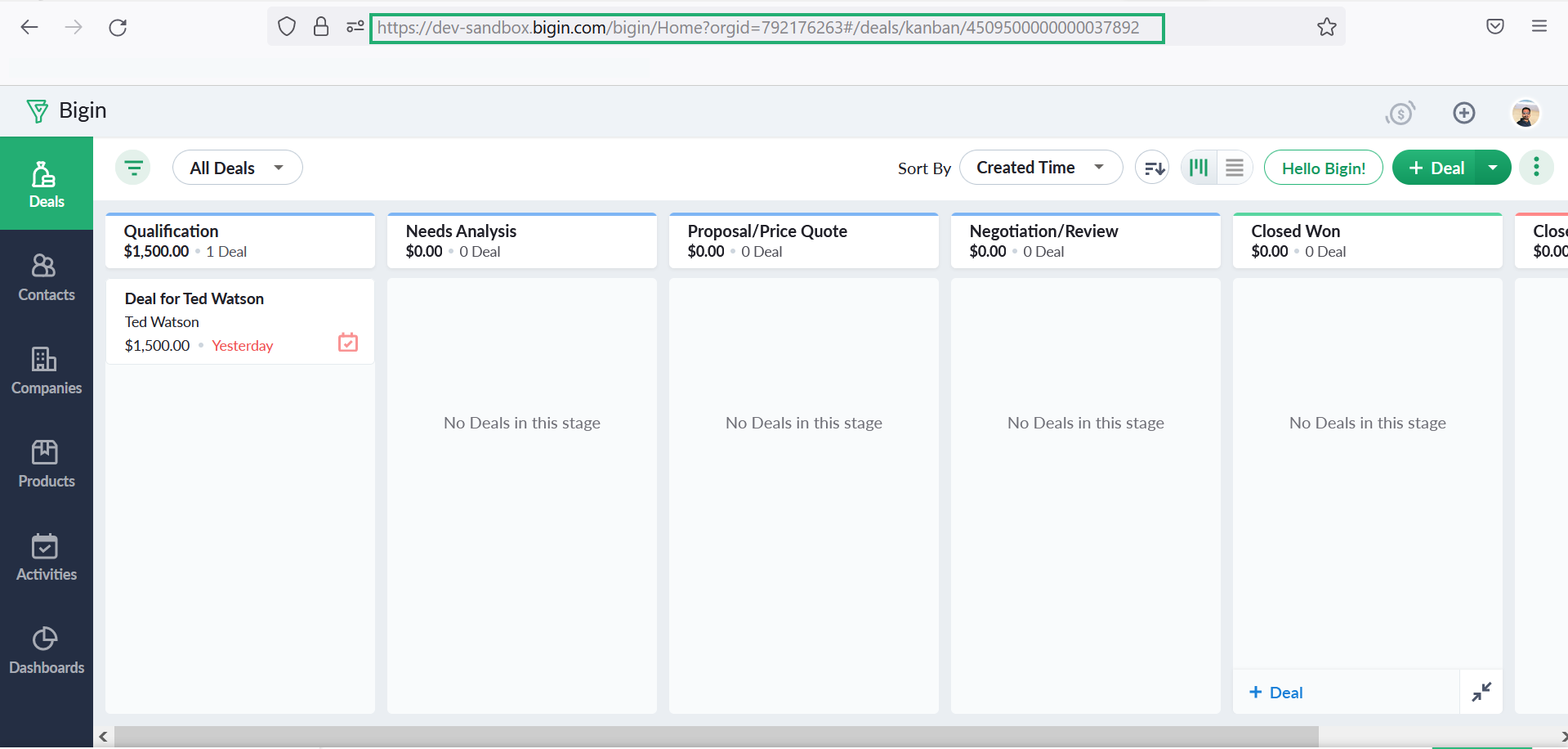 Testing Toppings | Online Help - Bigin