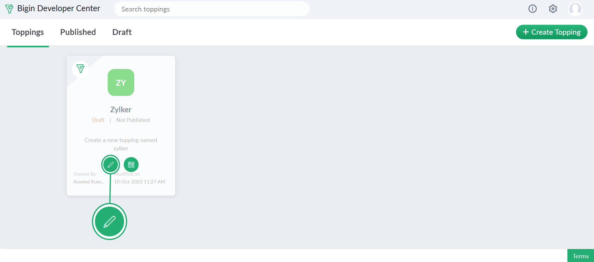Overview of Developer Console | Online Help - Bigin