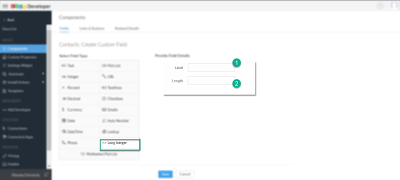 Custom Field Types | Online Help - Bigin