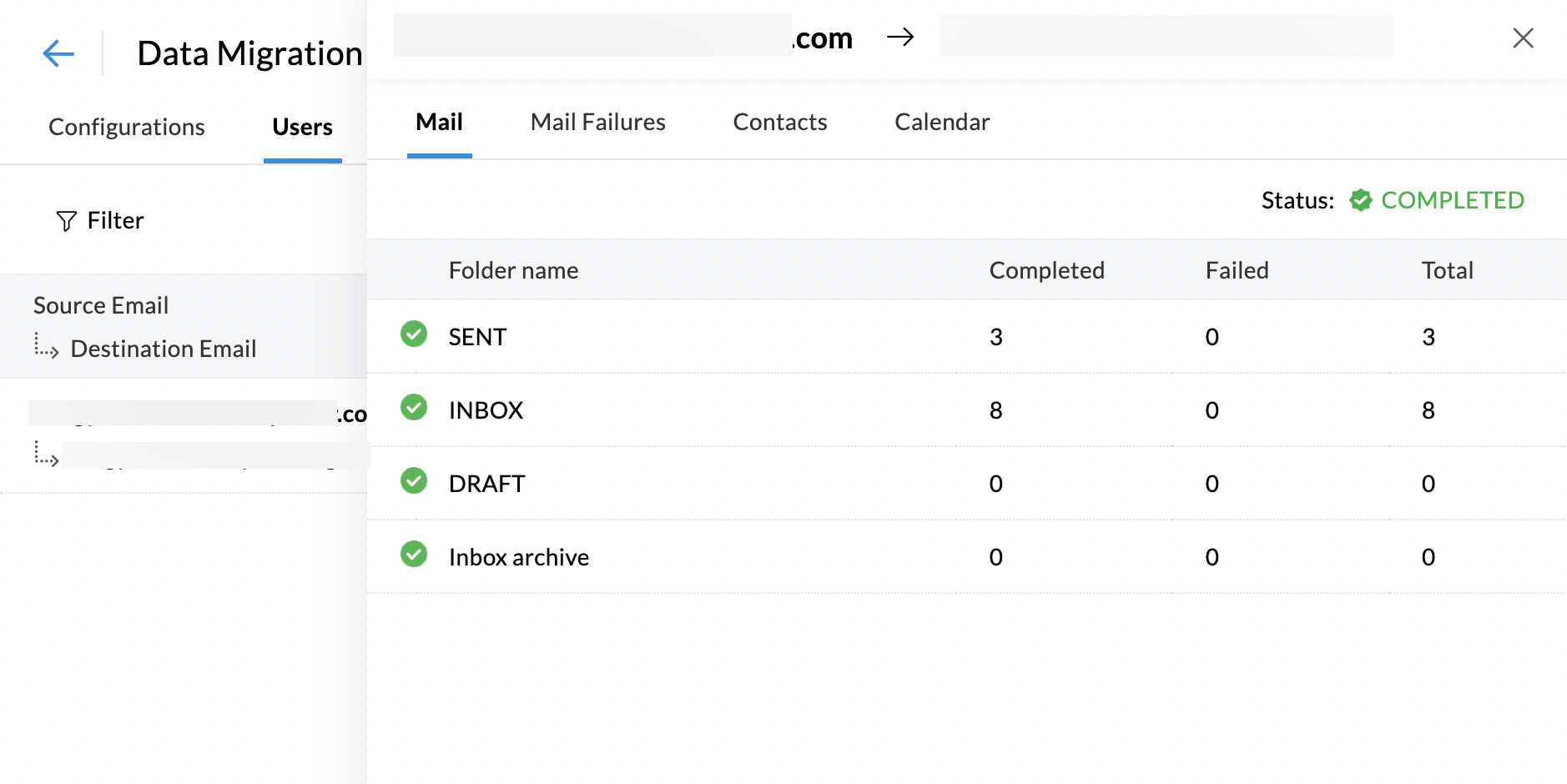 Migration from Google Workspace to Zoho Mail