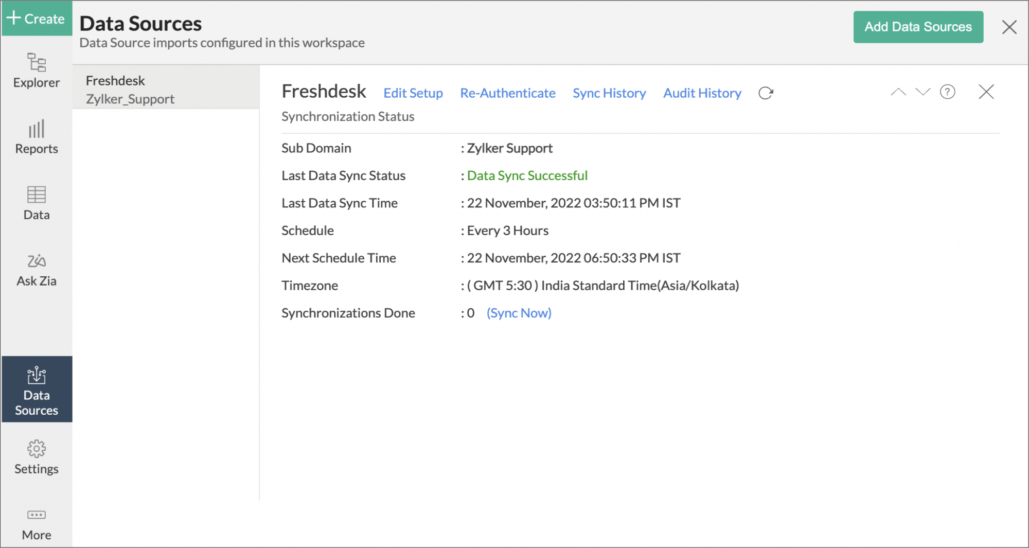 Freshdesk connector l Zoho Analytics Help