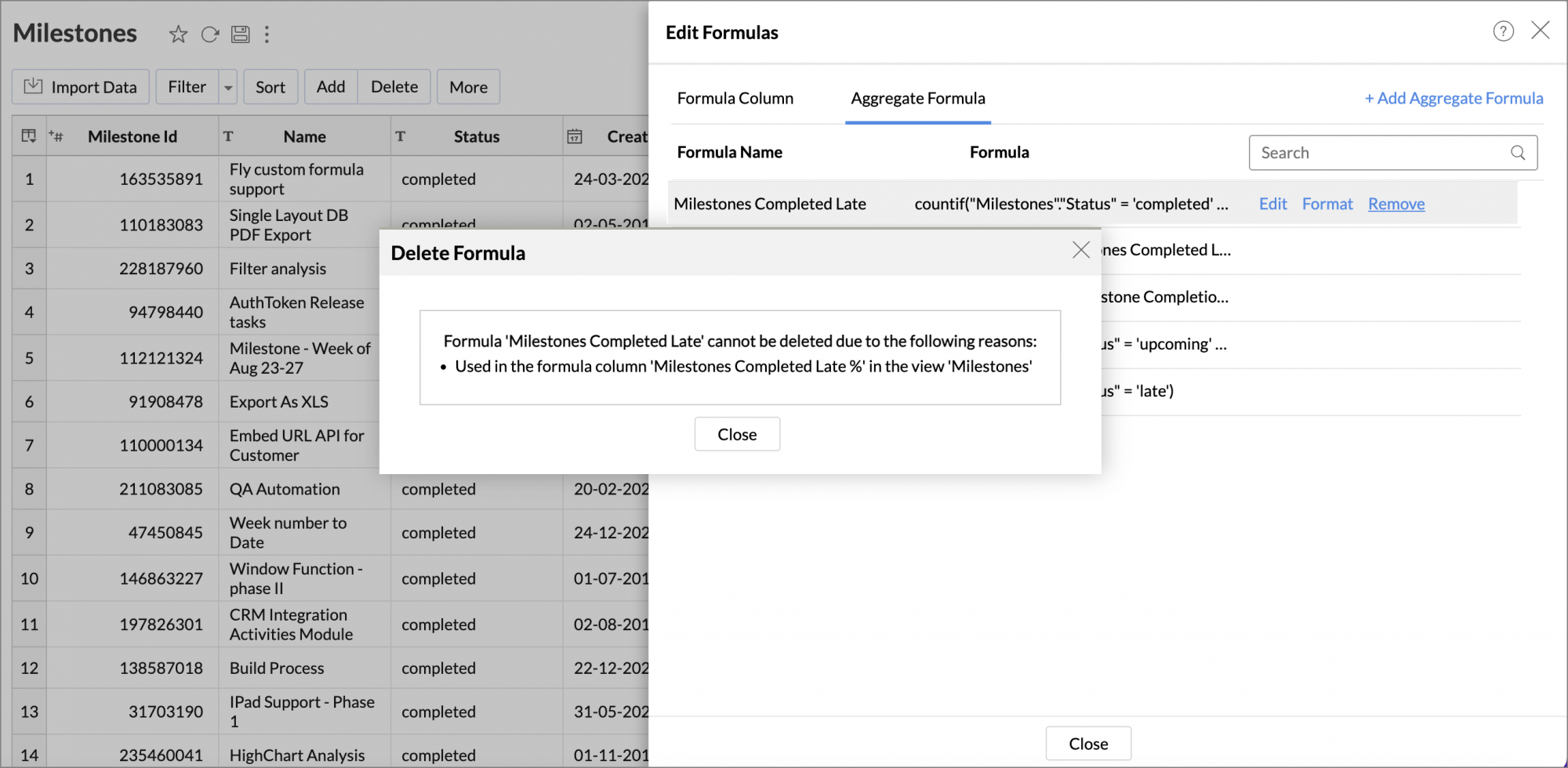 Aggregate Formulas L Zoho Analytics Help