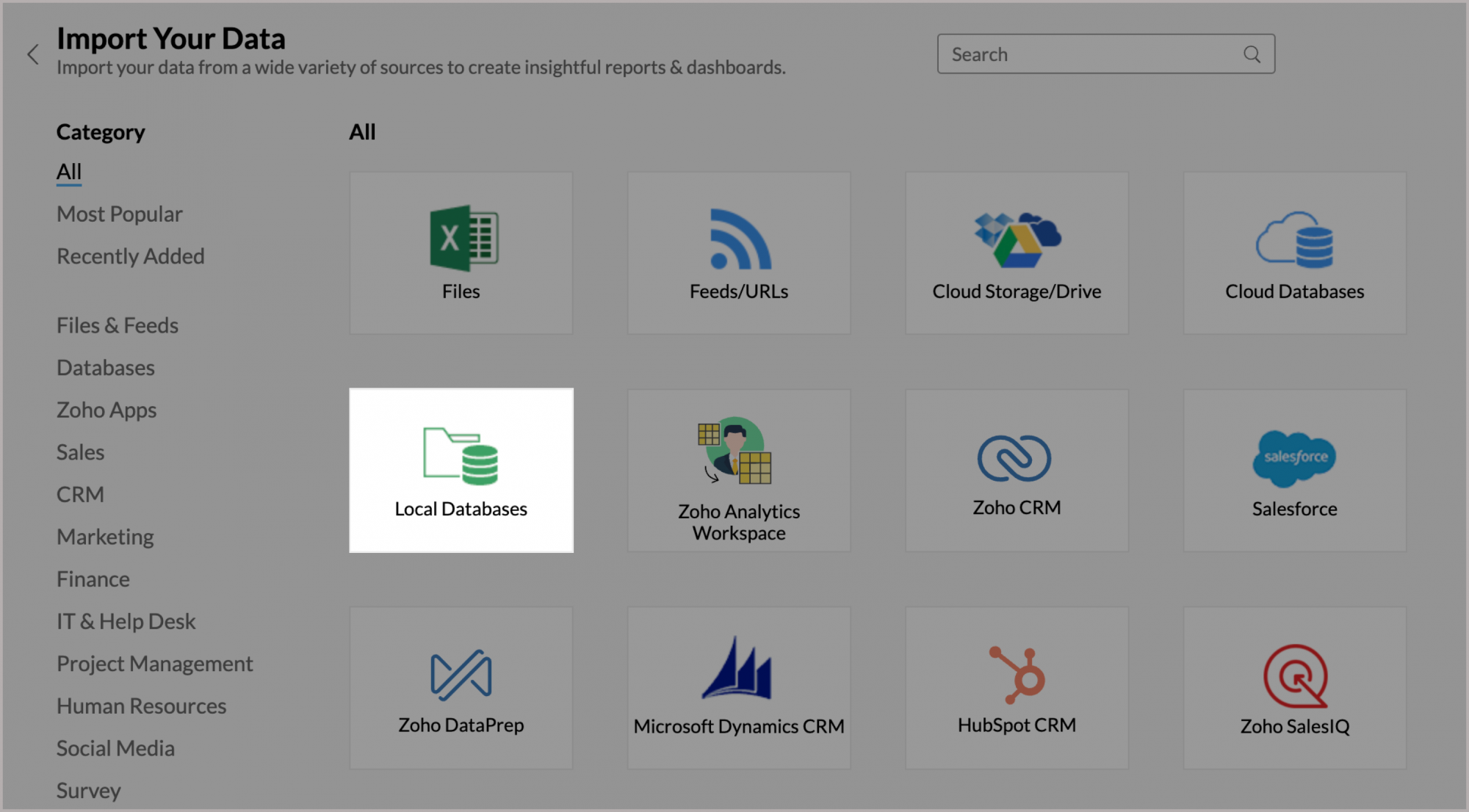 Import Data From Mongodb Bi Connector L Zoho Analytics Help