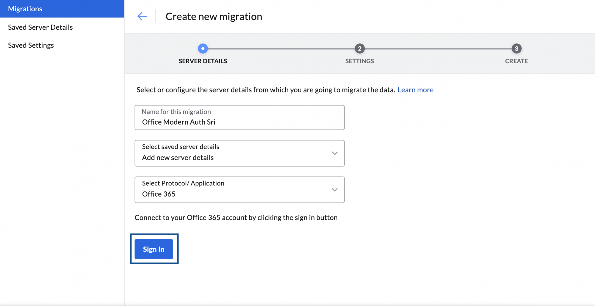 Migration from Office 365 - Zoho Mail Help