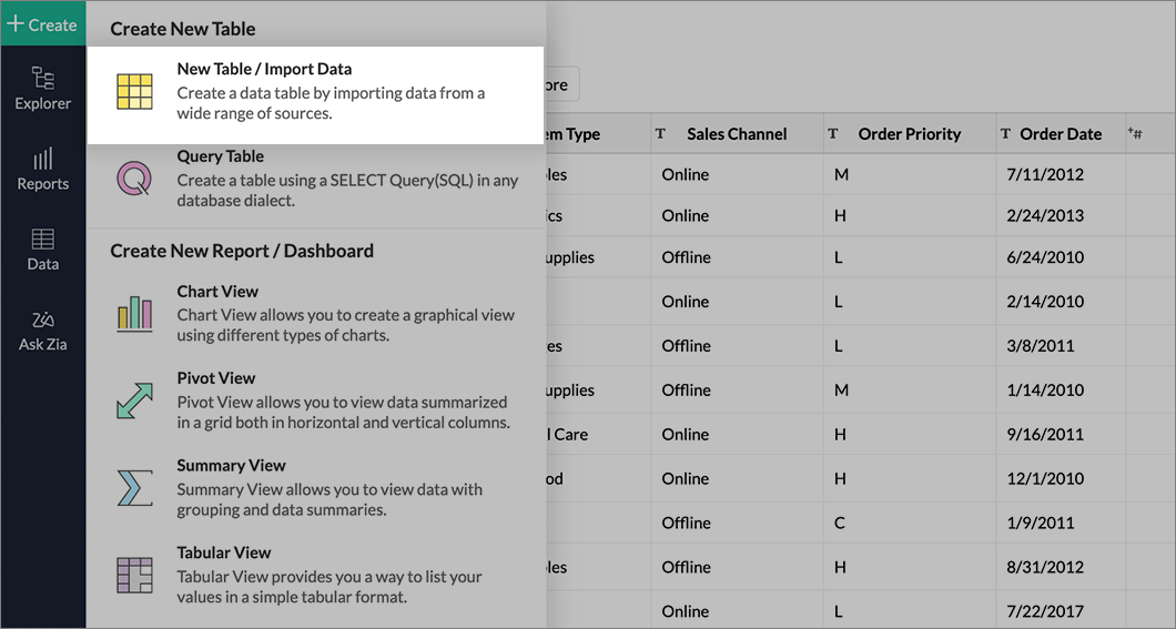 Importing From Odbc Driver Supported Databases Using Zoho Databridge Zoho Analytics Help