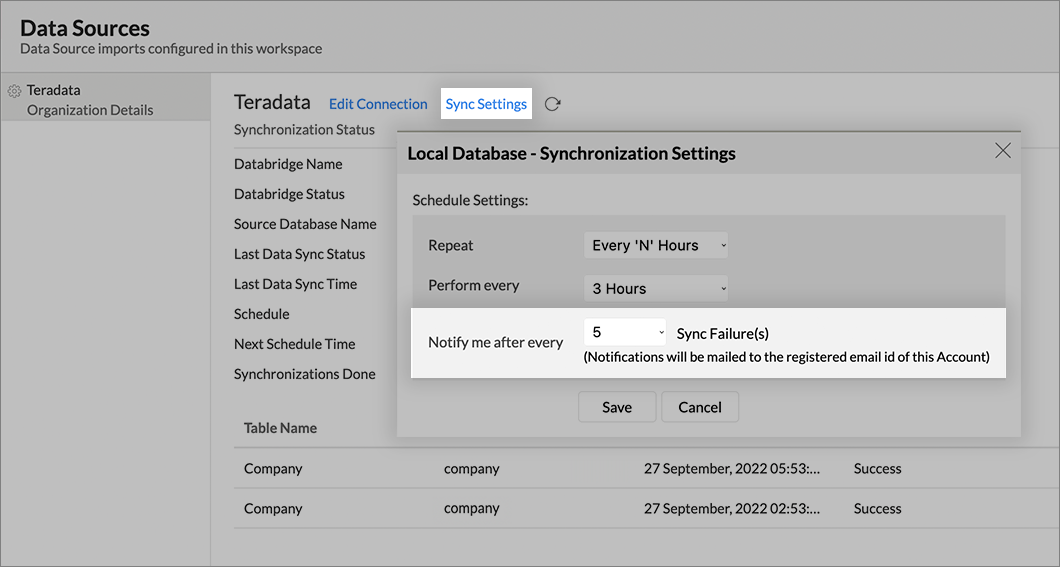 Import From Teradata Databases Using Zoho Databridge Zoho Analytics Help