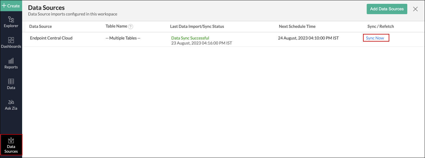 Endpoint Central Cloud Integration | Analytics Plus Cloud