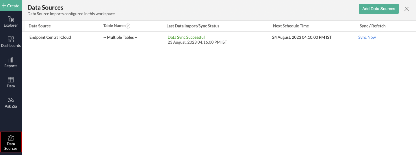 Endpoint Central Cloud Integration | Analytics Plus Cloud