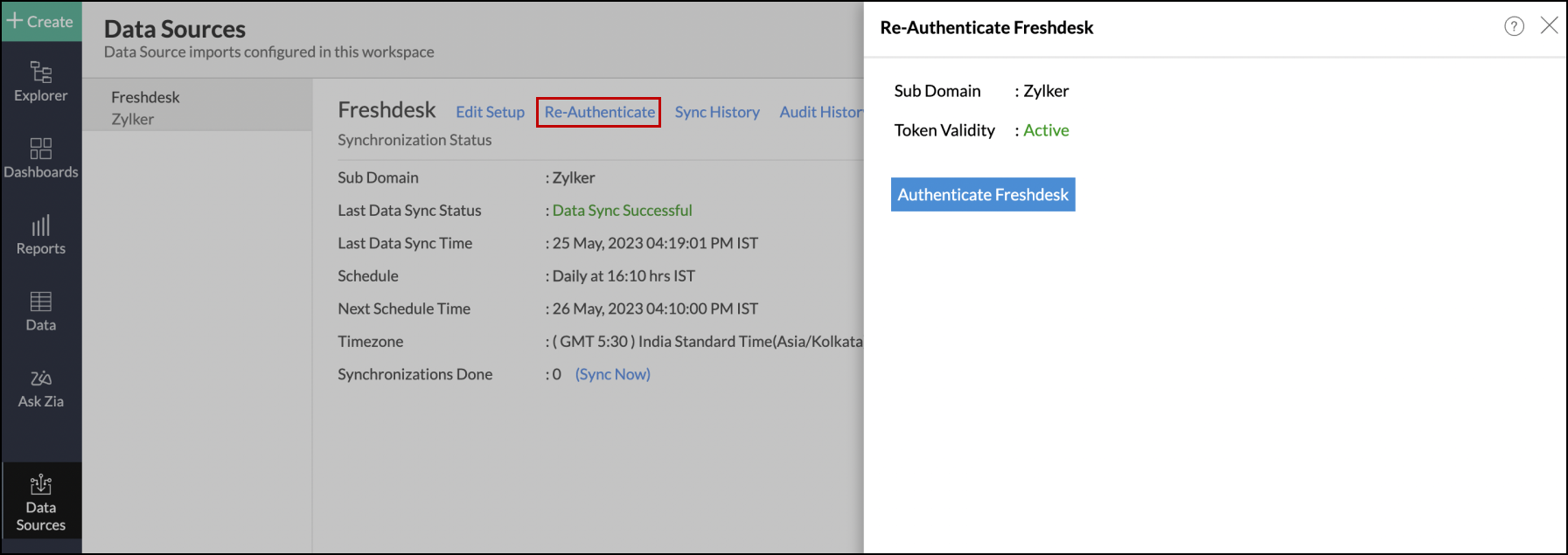 Freshdesk Integration | Analytics Plus Cloud