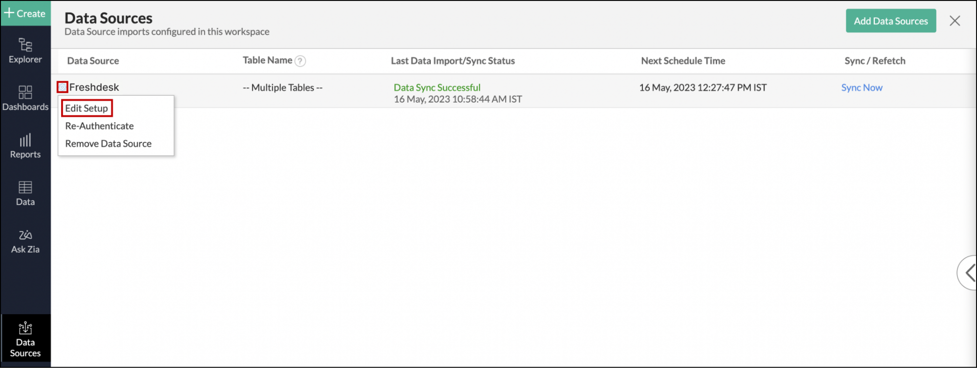 Freshdesk Integration | Analytics Plus Cloud