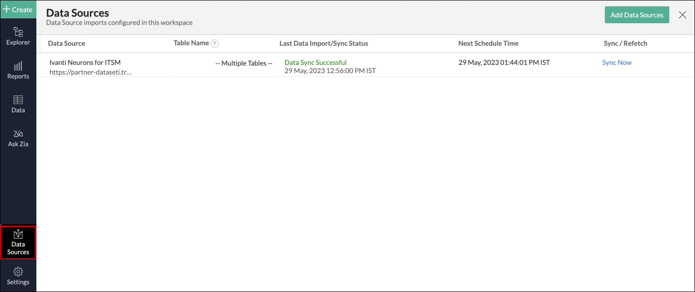 Ivanti Neurons for ITSM Integration | Analytics Plus On-Premise