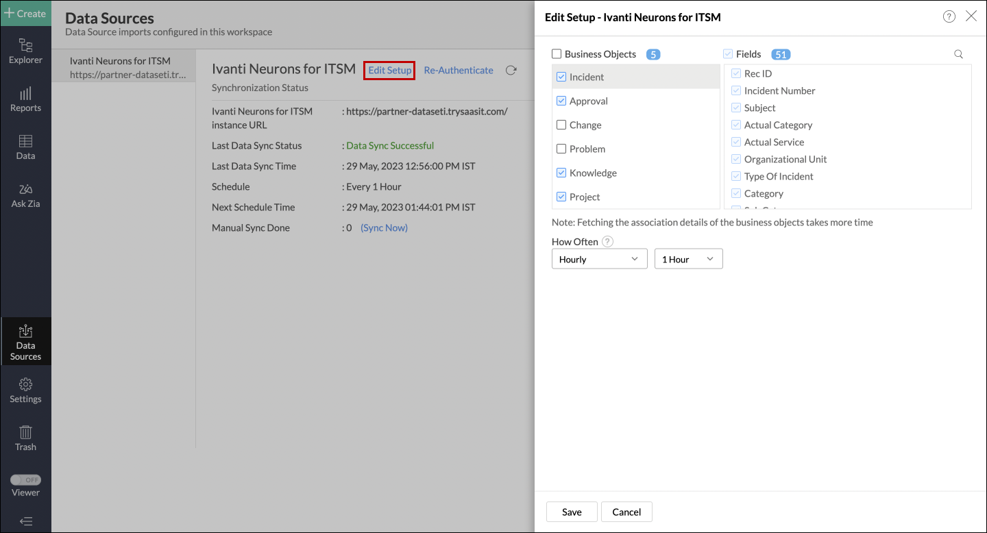 Ivanti Neurons for ITSM Integration | Analytics Plus On-Premise
