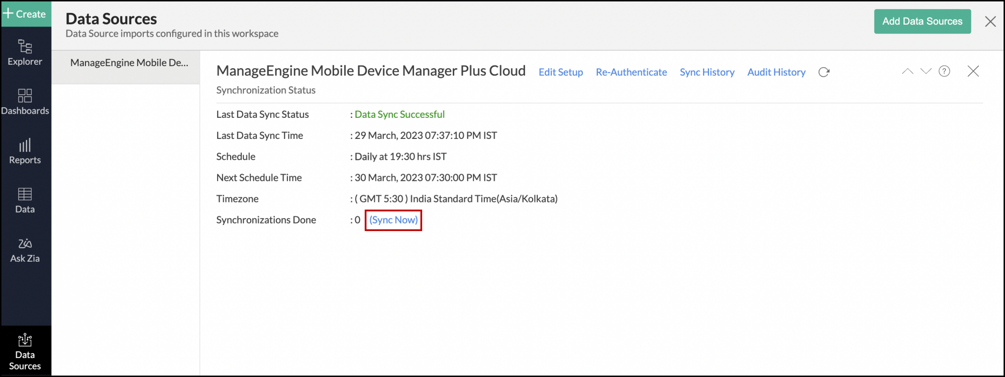 Mobile Device Manager Plus Cloud | Analytics Plus Cloud