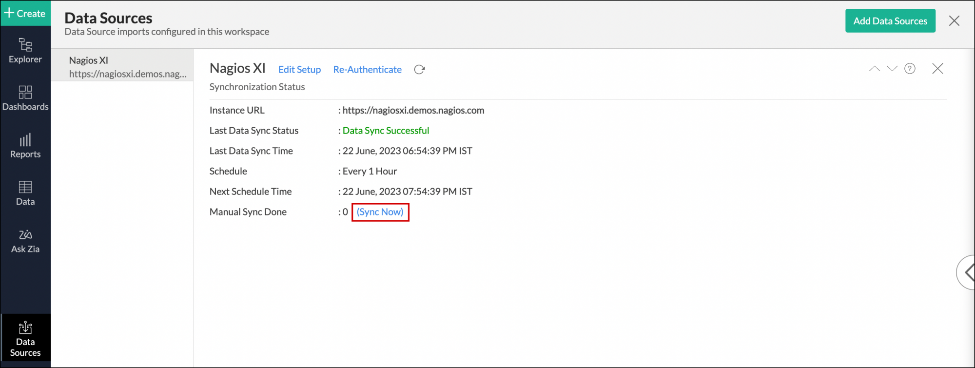 Nagios Xi Integration Analytics Plus On Premise