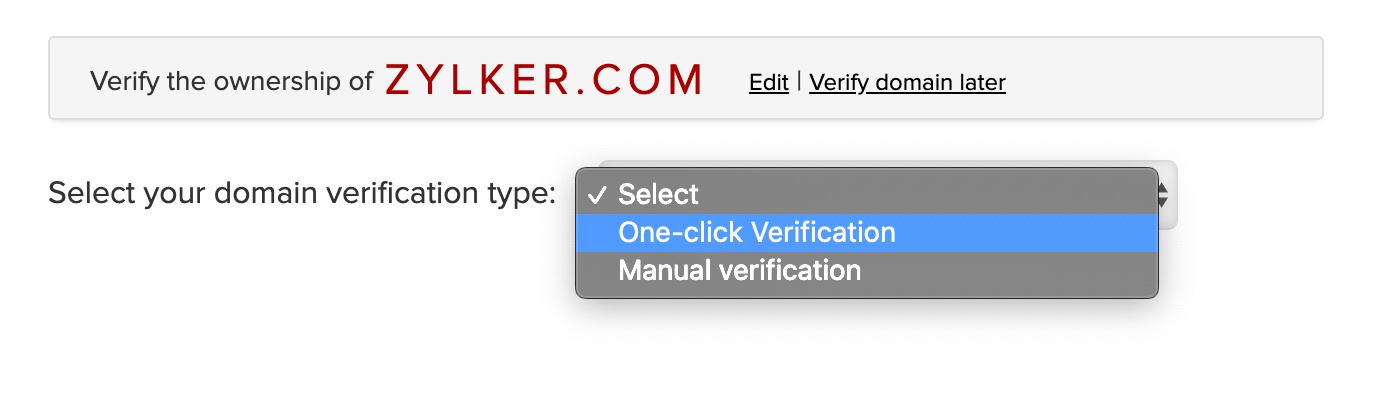 GoDaddy DNS - CNAME, MX for Zoho Mail