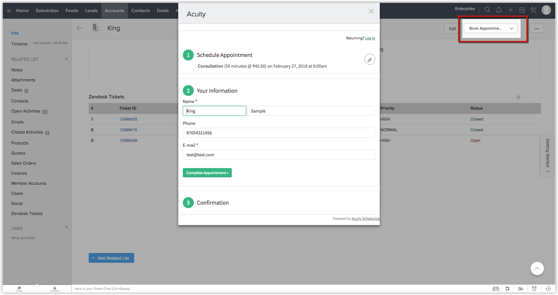 Trabalhar com widgets| Ajuda on-line – Zoho CRM Trabalhar com widgets| Ajuda on-line – Zoho CRM