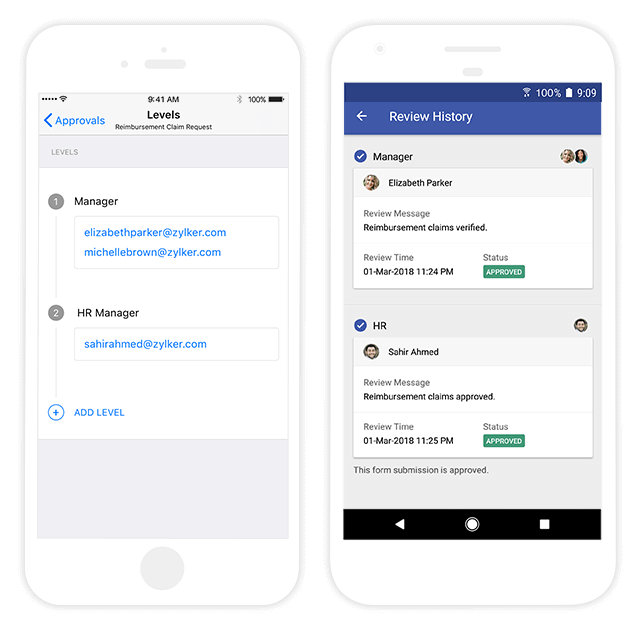 Online Form Approval Workflow – Process – Automation | Zoho Forms Online Form Approval Workflow – Process – Automation | Zoho Forms