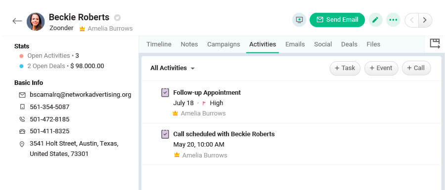 Google Workspace integration | Bigin by Zoho CRM Google Workspace integration | Bigin by Zoho CRM