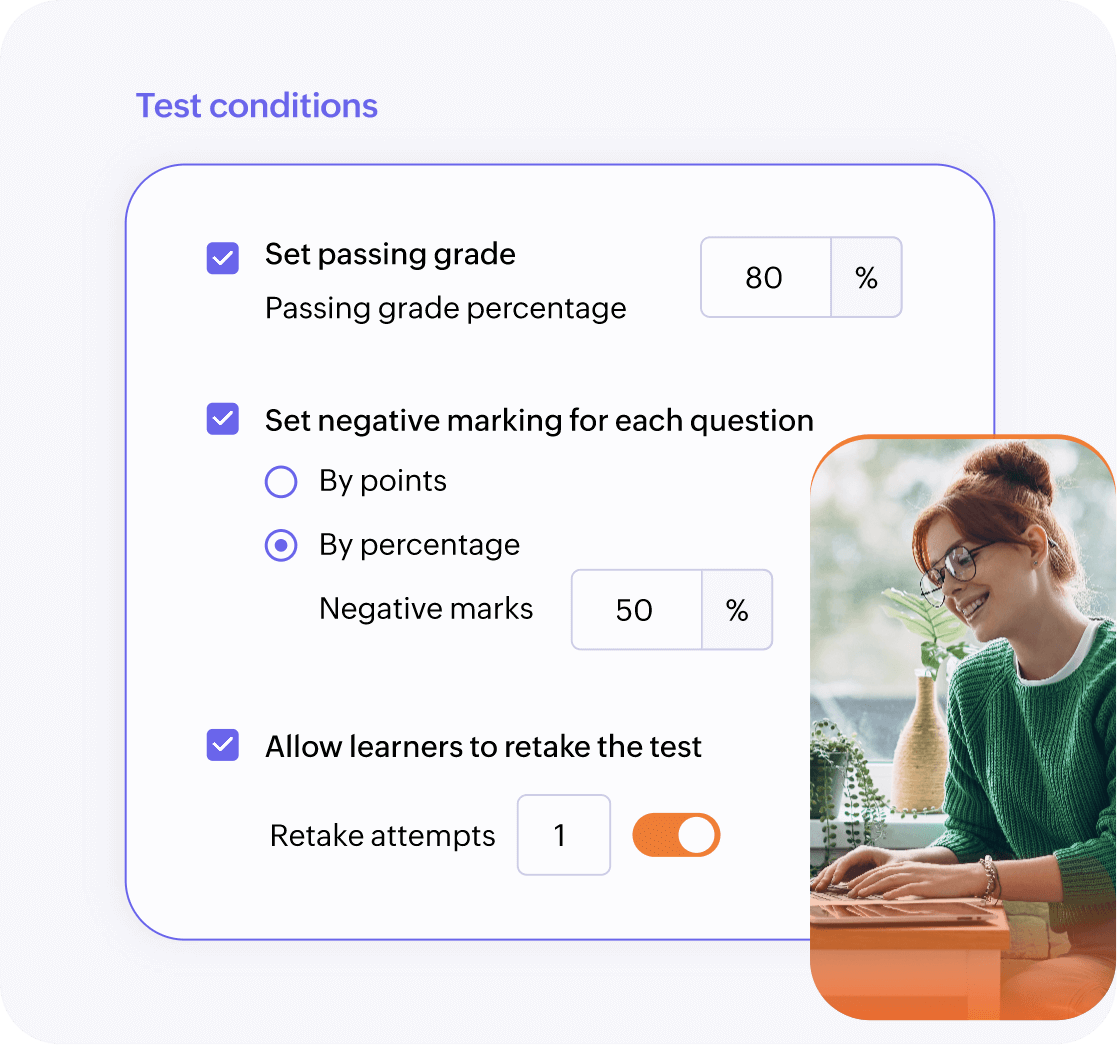 TrainerCentral | Assessment builder