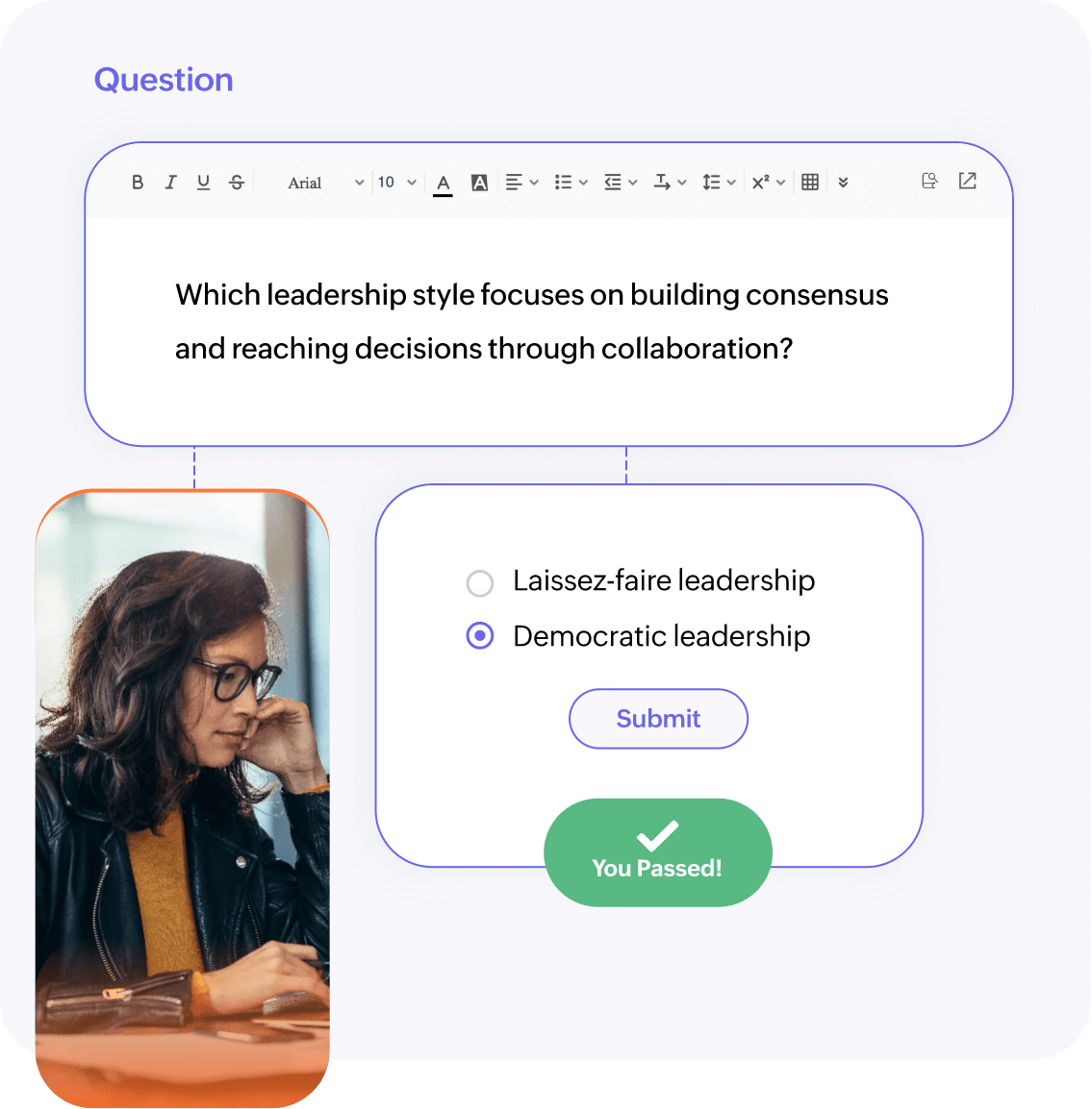 TrainerCentral | Assessment builder