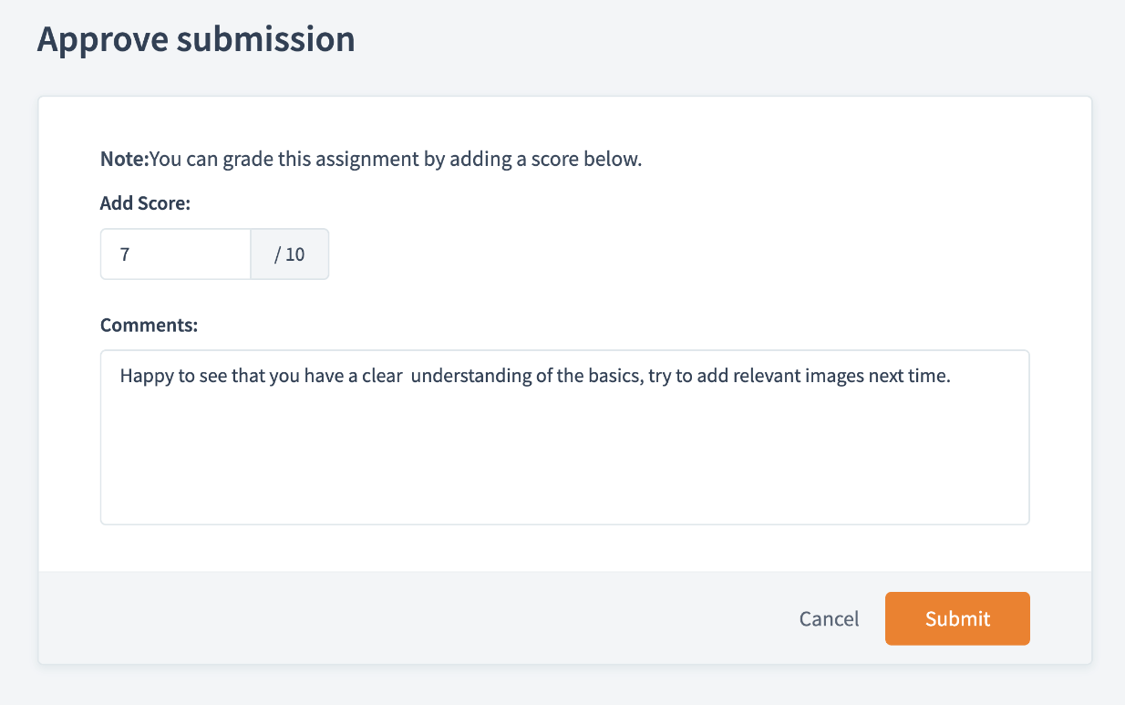TrainerCentral | Assignments