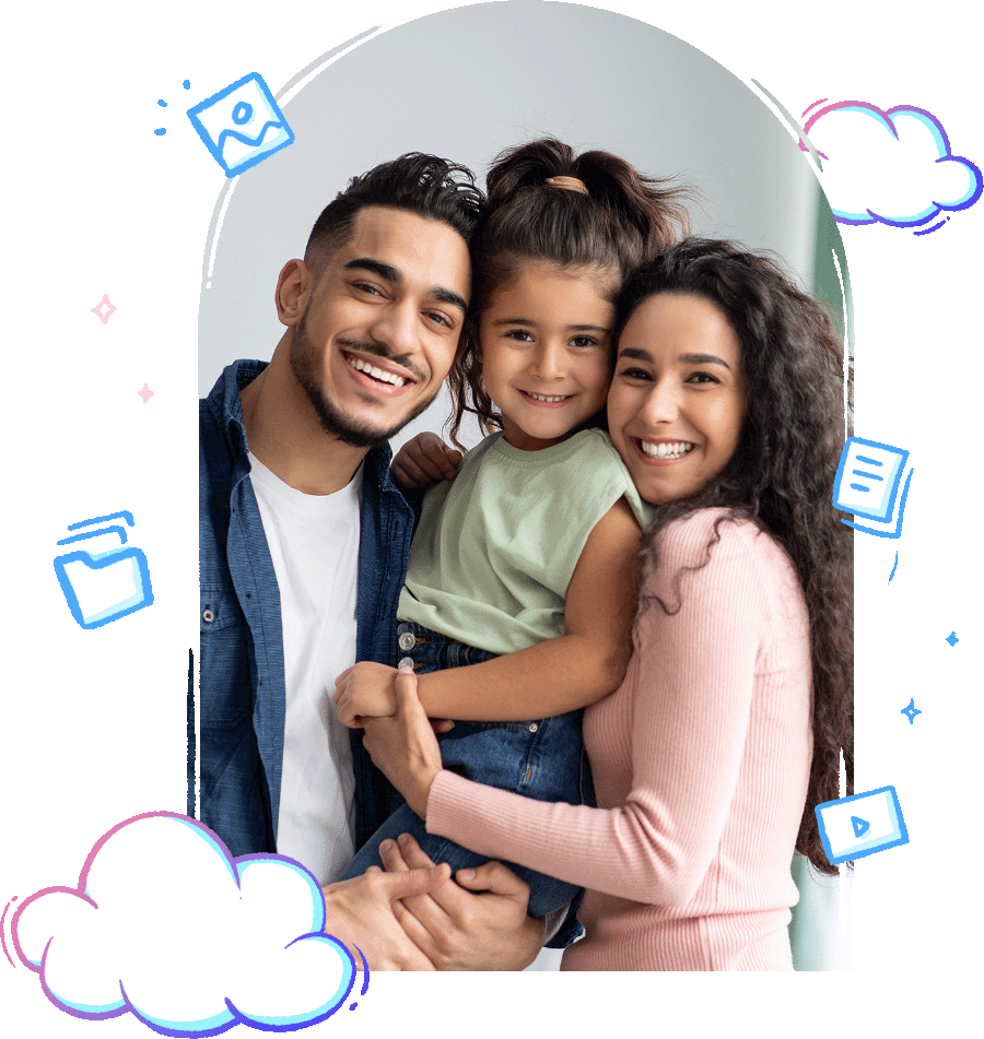 A secure family cloud storage| Zillum by Zoho