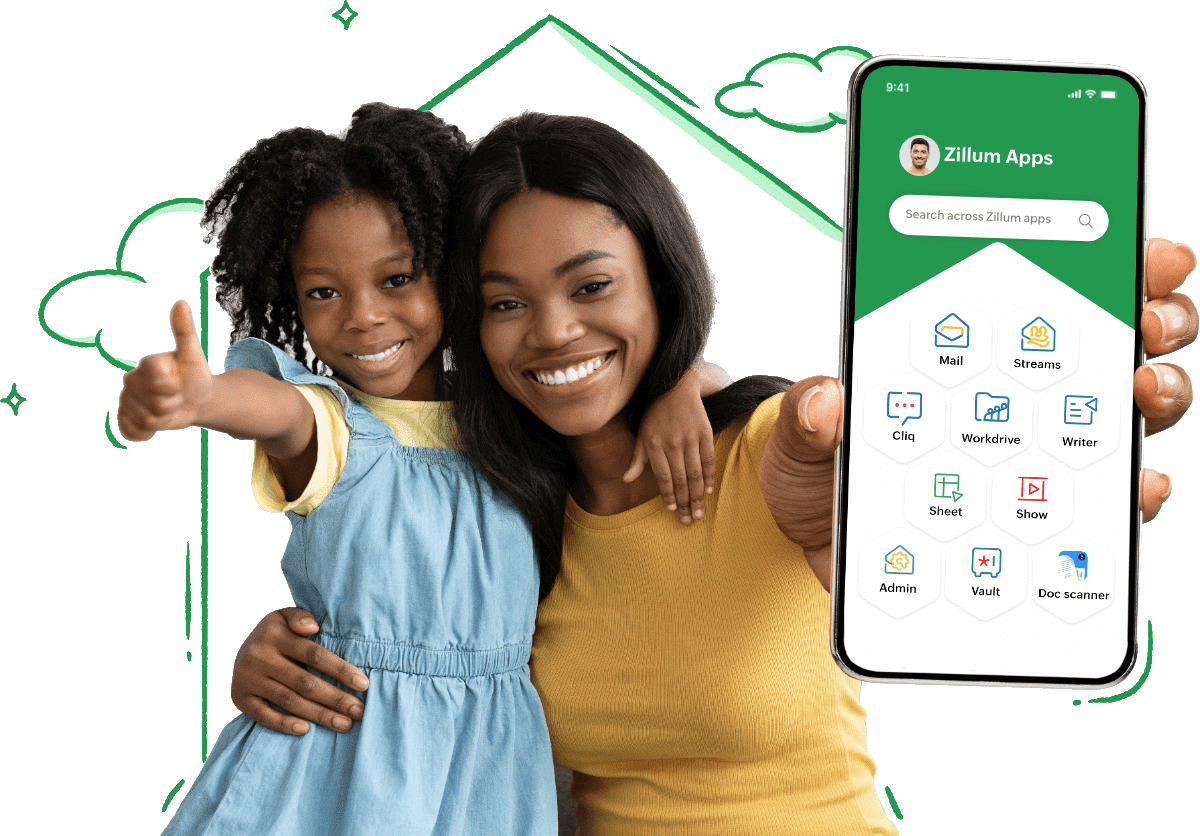 A secure family cloud storage| Zillum by Zoho