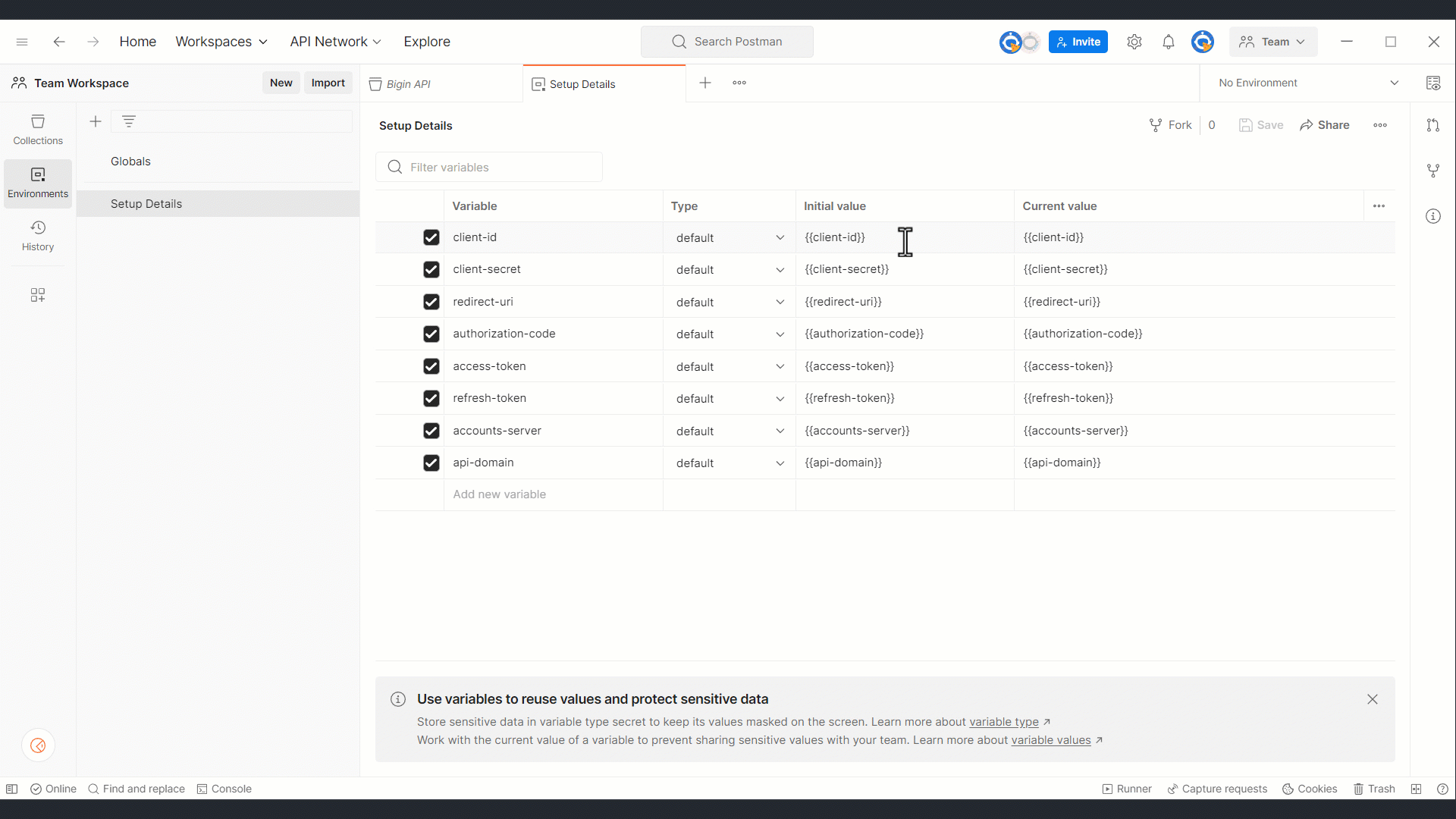 Get started with Bigin APIs in Postman | Online Help - Bigin