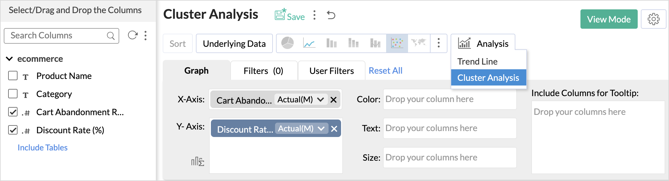 Cluster Analysis | Zoho Analytics Help Cluster Analysis | Zoho Analytics Help
