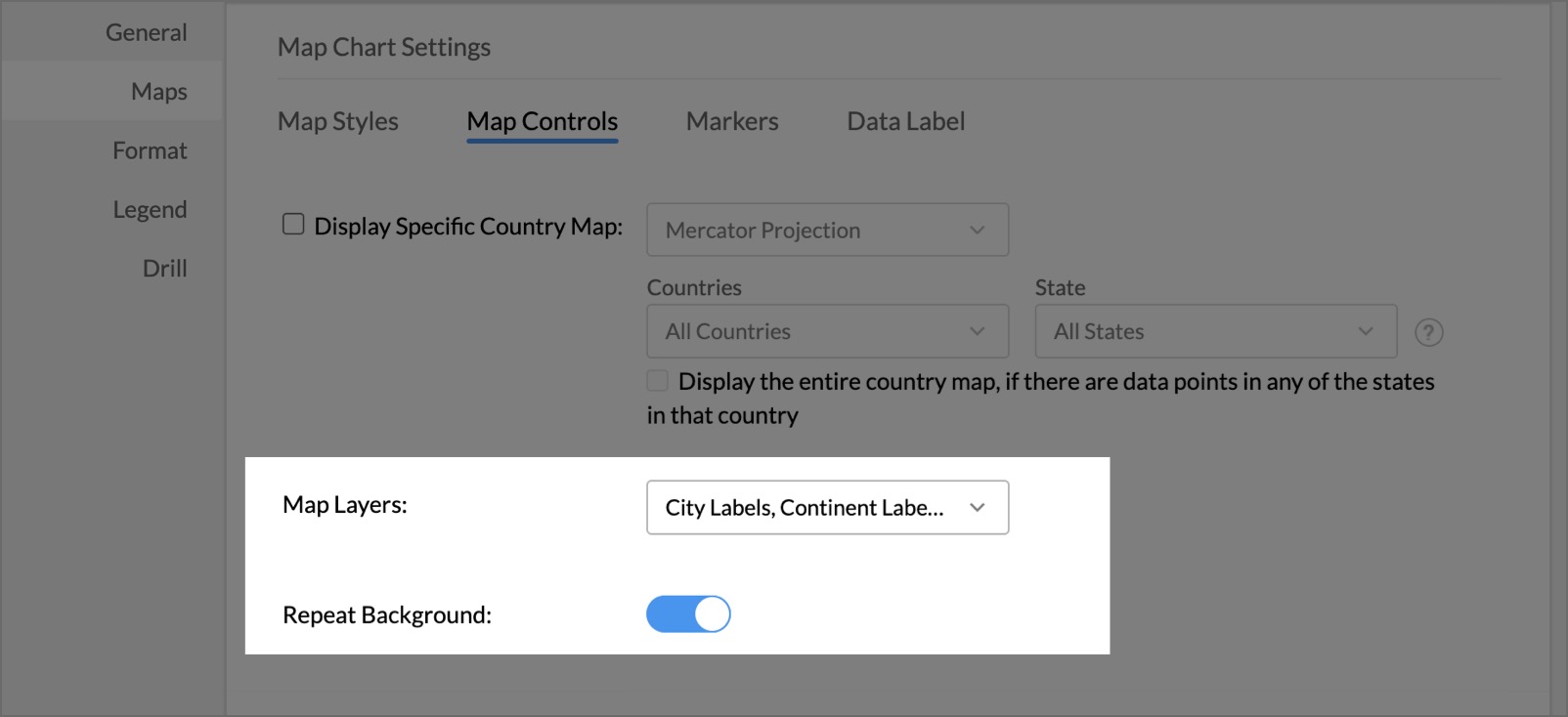 Customising Geo Charts
