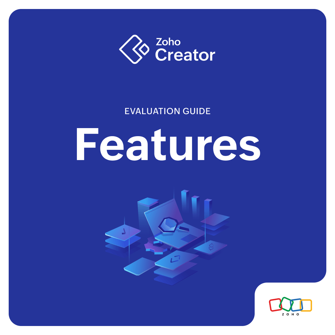 Evaluation Guide - Zoho Creator