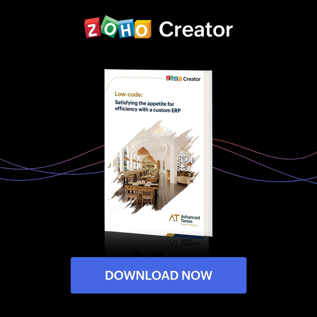 Boosting productivity with a tailor-made ERP on Zoho Creator