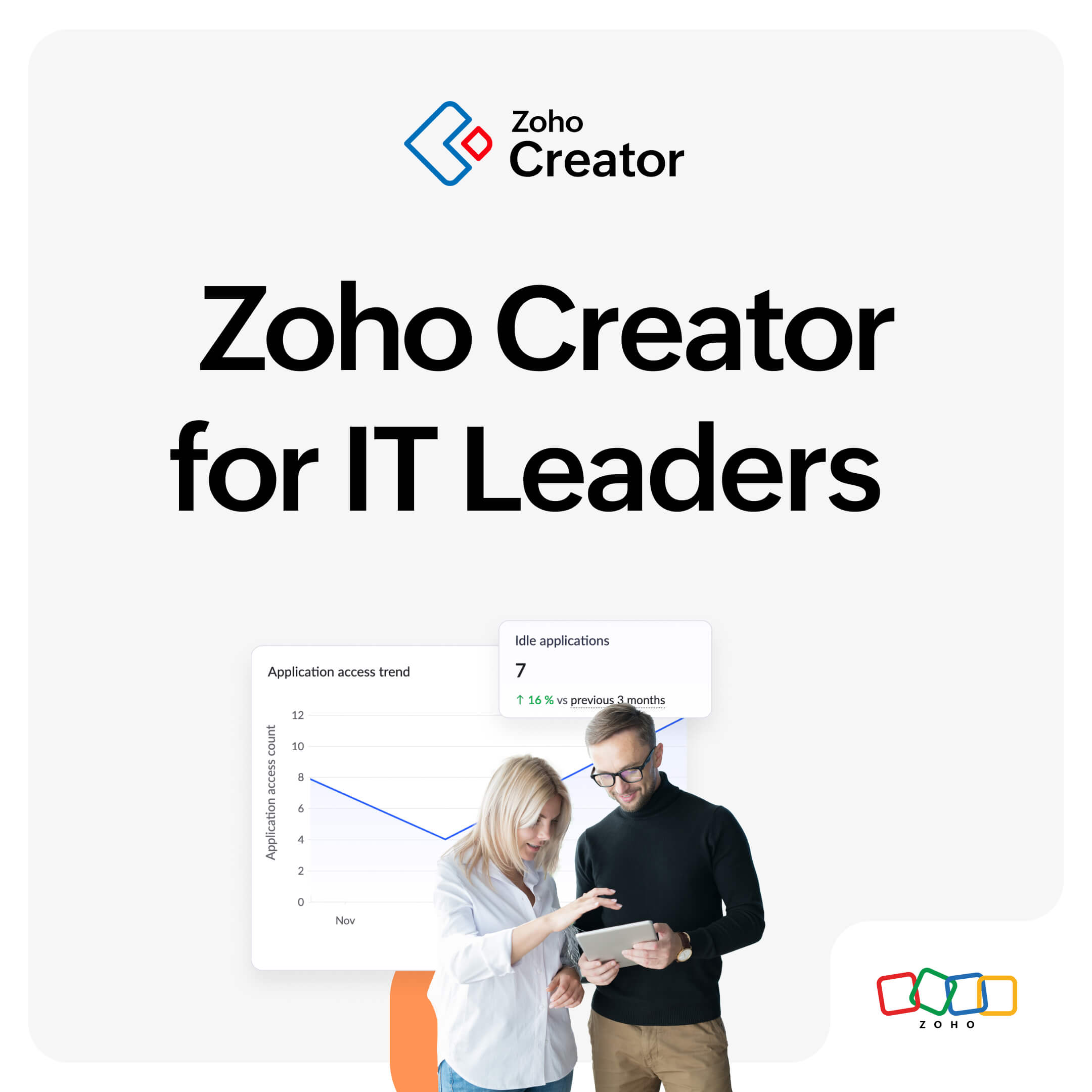 Zoho Creator for IT Leaders | Simplify IT Challenges with Low-Code