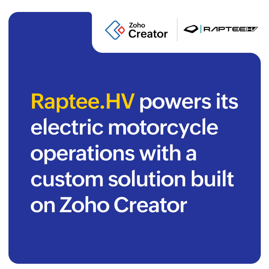 Raptee.HV powers its electric motorcycle operations with a custom ...
